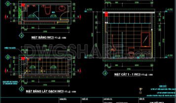 Tourist Resort Plan and Elevation AutoCAD File DWG