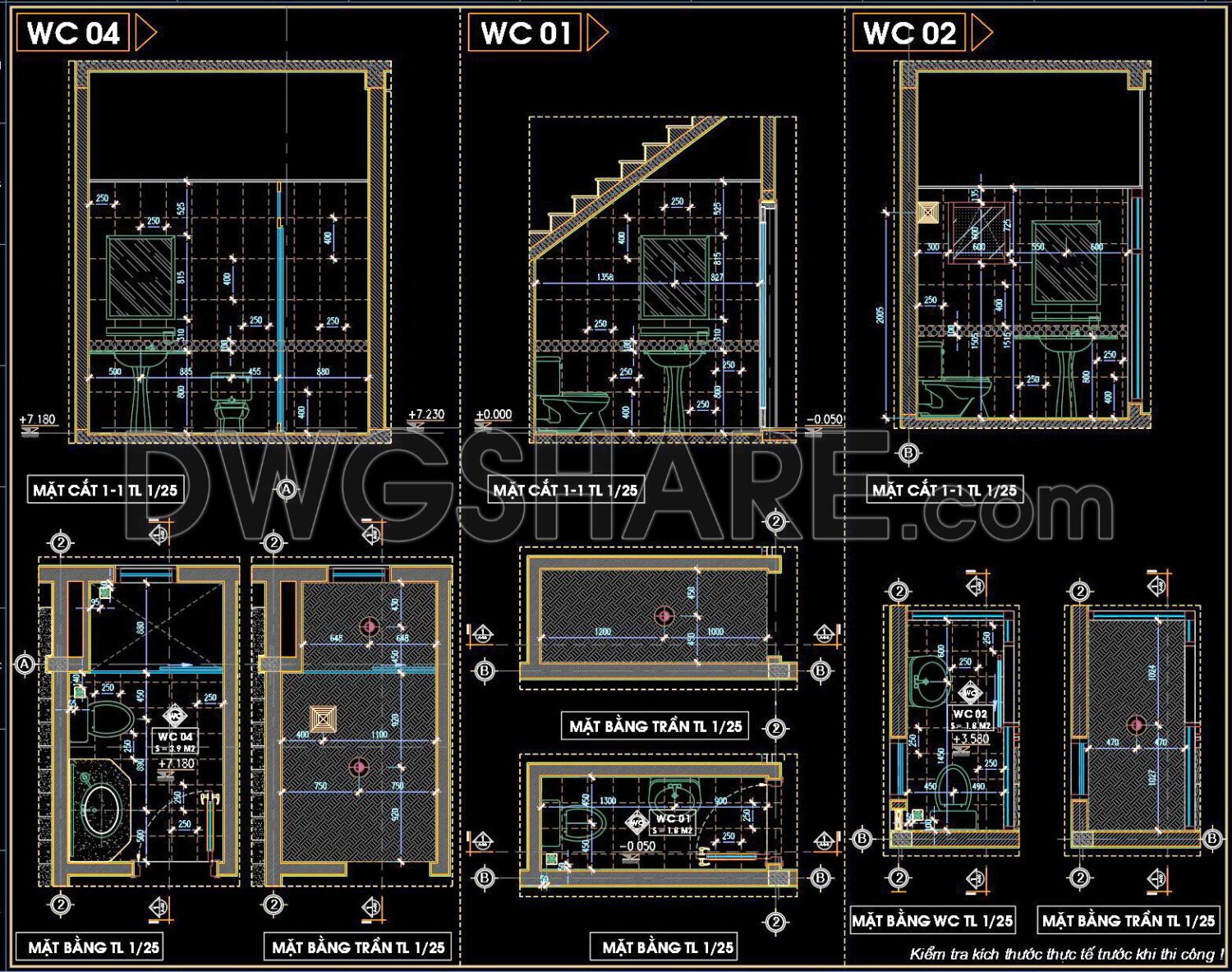 249. Free download of CAD technical drawings for the construction of ...
