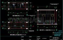 Tourist Resort Plan and Elevation AutoCAD File DWG