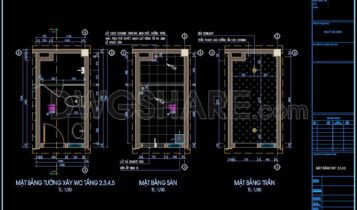 335. Detailed Generator Room CAD Drawing (Floor Plan, Sections) Free ...