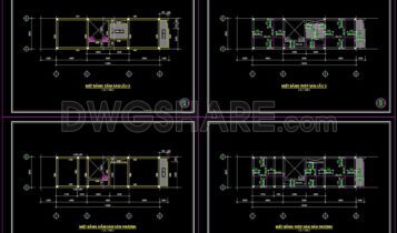 335. Detailed Generator Room CAD Drawing (Floor Plan, Sections) Free ...