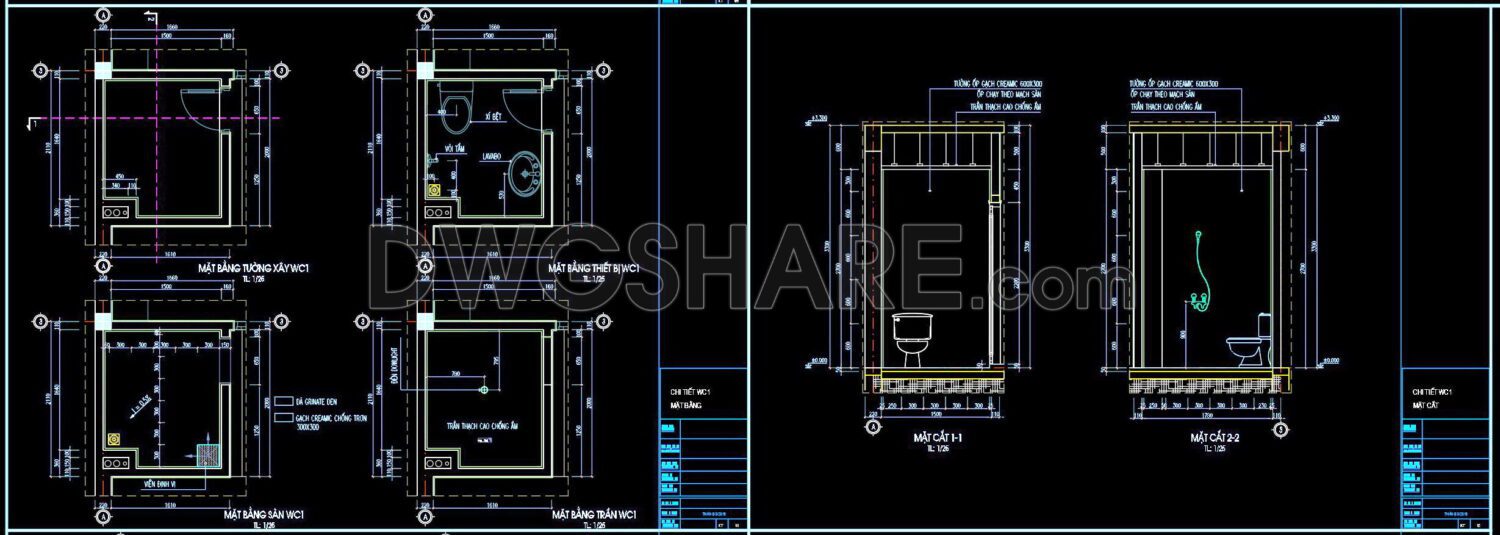 258. Free download of CAD technical drawings for the construction of ...
