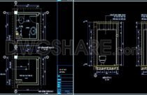 156.Flooring Tiles Layout Plan Free AutoCAD drawings