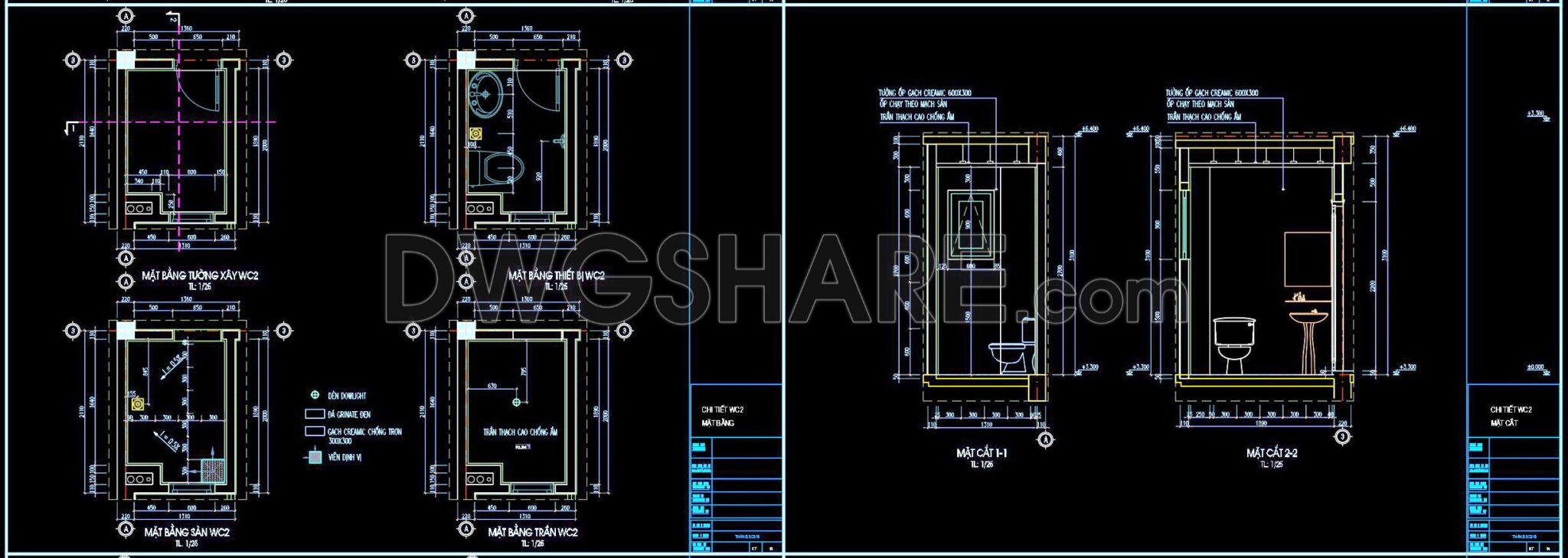 258. Free download of CAD technical drawings for the construction of ...
