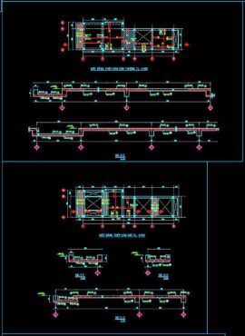 258. Structural Drawings Of 4-Story House A Complete Project 4.9m x 16 ...