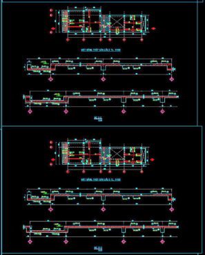258. Structural Drawings Of 4-Story House A Complete Project 4.9m x 16 ...