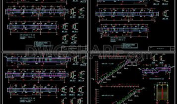 67.Stacked Cooling and Heating Coil Connections Details CAD