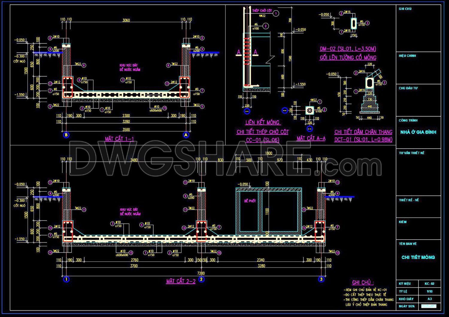 261. Structural Drawings Of 5-Story House A Complete Project 3.5m x 7 ...