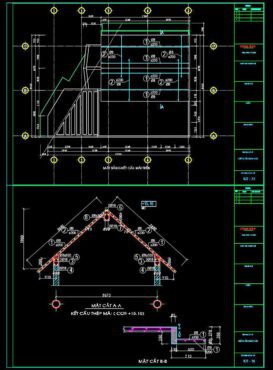 263. Structural Drawings Of 4-Story House A Complete Project 7.6m x 11 ...