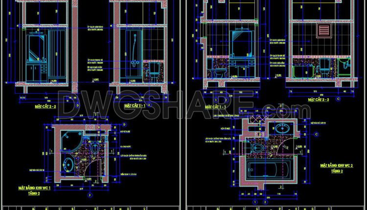 264. Free download of CAD technical drawings for the construction of ...