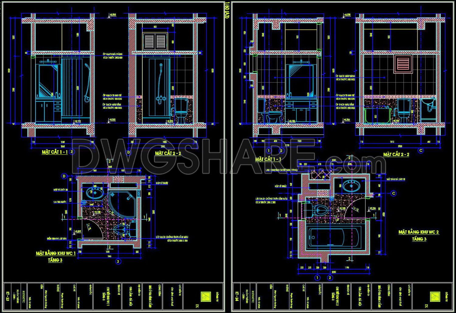264. Free download of CAD technical drawings for the construction of ...