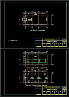 264. Structural Drawings Of 6-Story House A Complete Project 6m x 16.5m ...