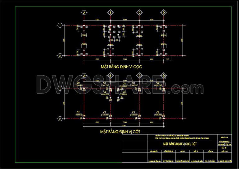 264. Structural Drawings Of 6-Story House A Complete Project 6m x 16.5m ...