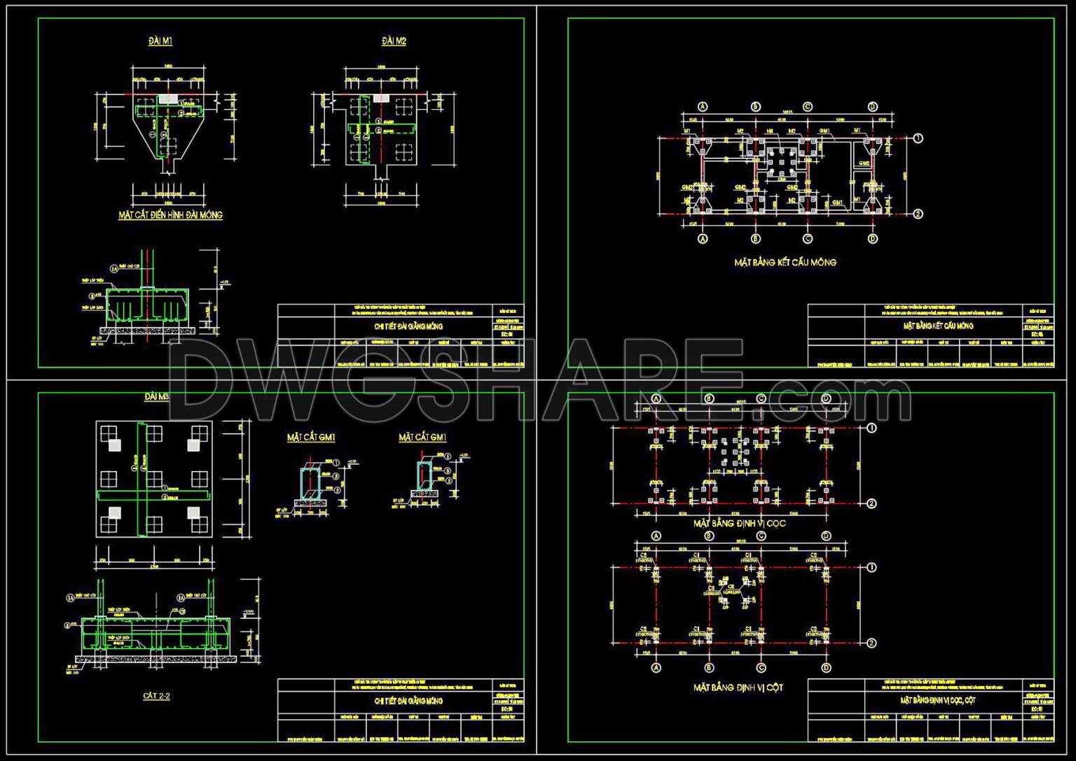 264. Structural Drawings Of 6-Story House A Complete Project 6m x 16.5m ...