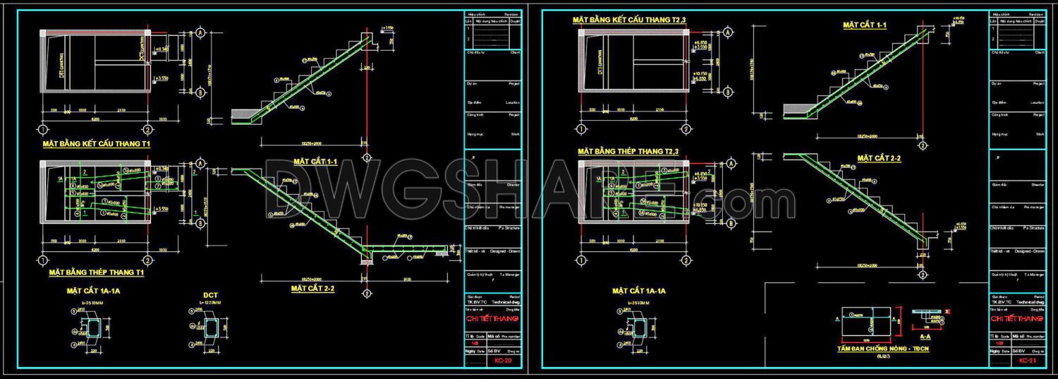 265. Structural Drawings Of 4-Story House A Complete Project 5.7m x 13 ...