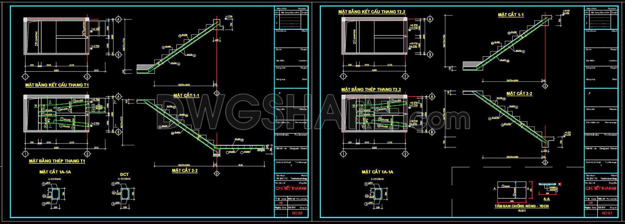 265. Structural Drawings Of 4-Story House A Complete Project 5.7m x 13 ...