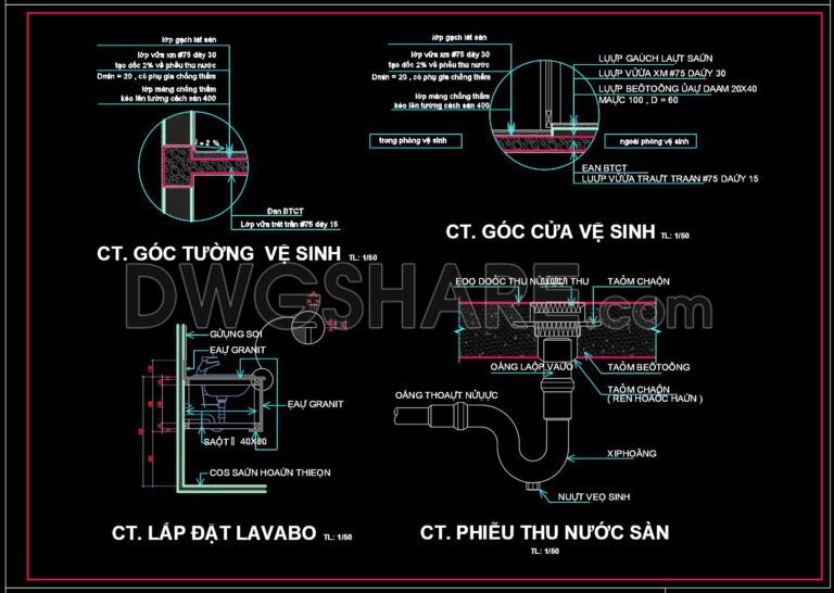 29. Free download of CAD drawings for architectural notes and ...