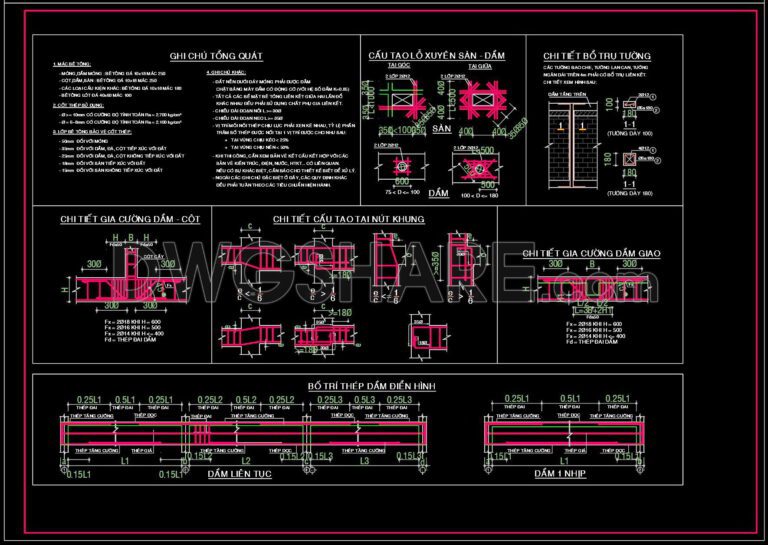 29. Free download of CAD drawings for architectural notes and ...