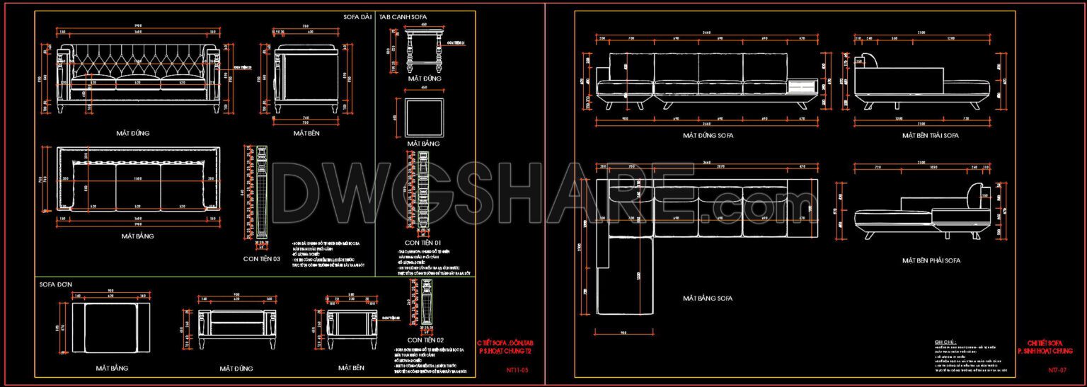 326. Free Download CAD drawings of the technical details of various ...