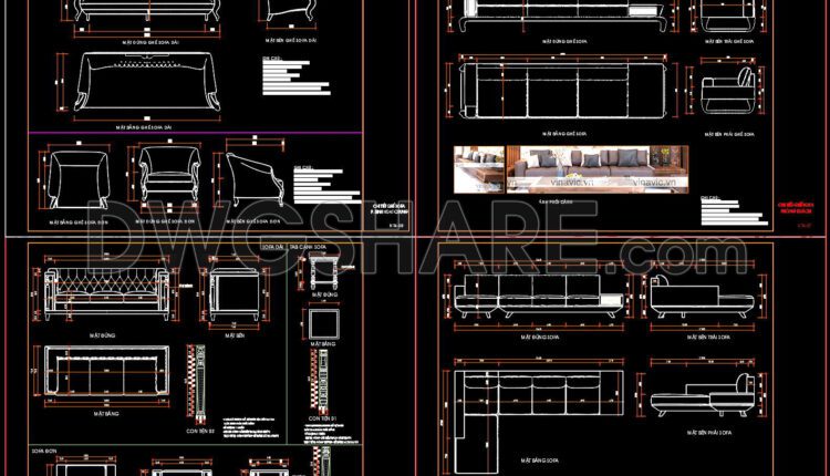 326. Free Download CAD drawings of the technical details of various ...