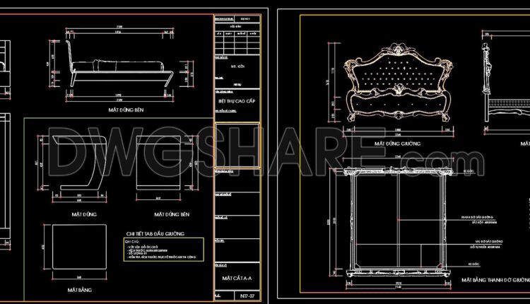 327. Free download CAD drawings of the technical details of various ...