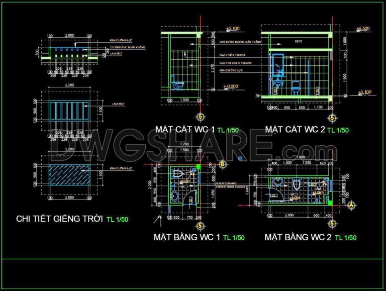 335. Detailed architectural CAD drawings of the balcony, railing of the ...
