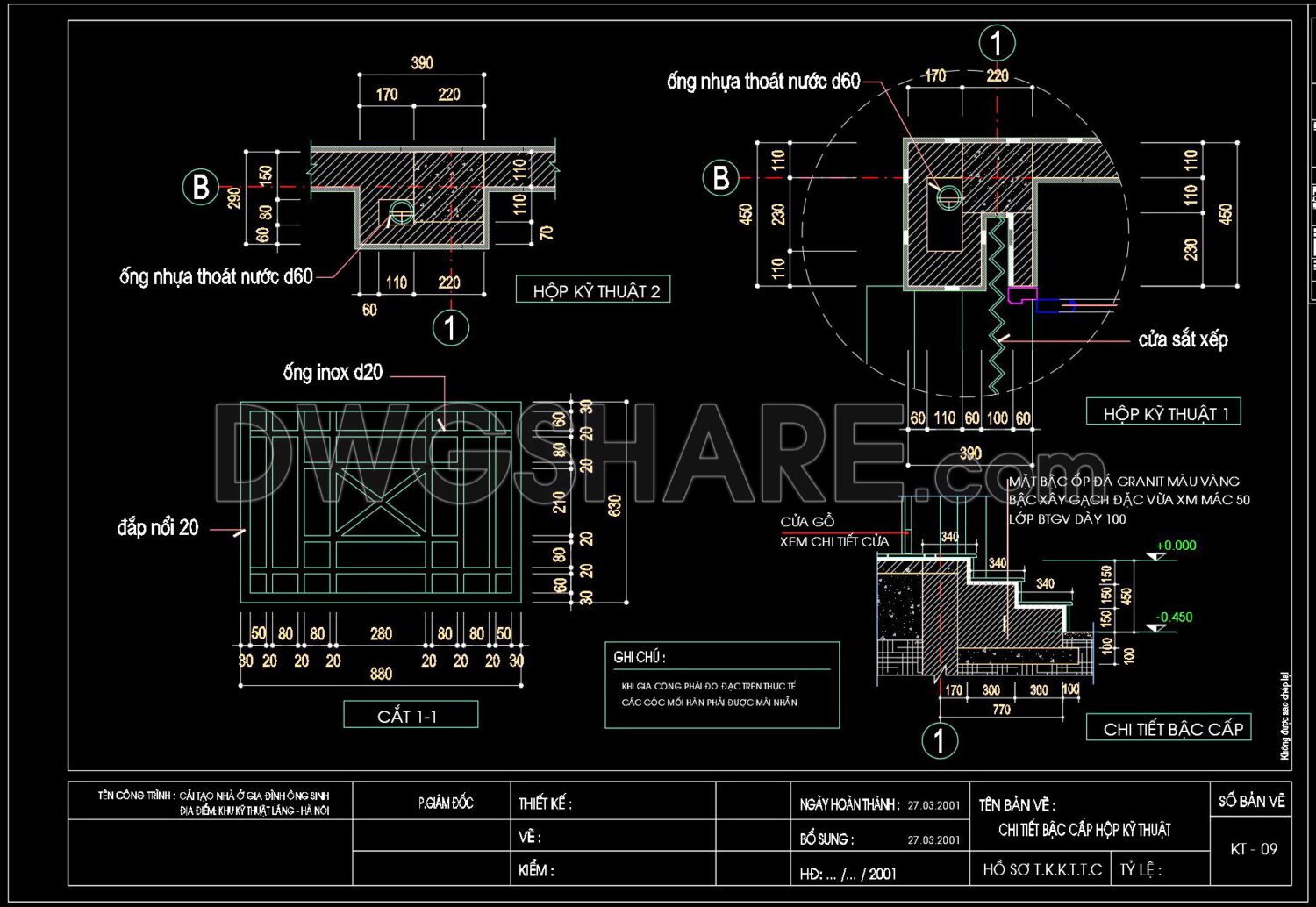 337. Detailed architectural CAD drawings of the balcony, railing of the ...