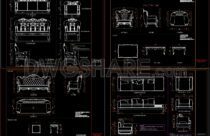 99.Shoe Storage Cabinet Cad Blocks free download