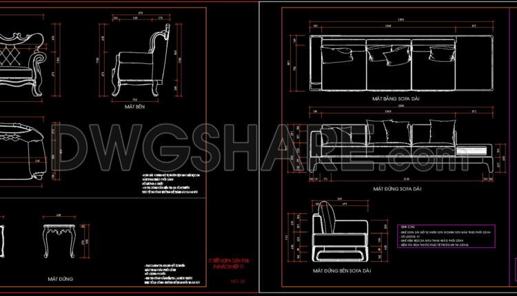 337. Free Download CAD drawings of the technical details of various ...