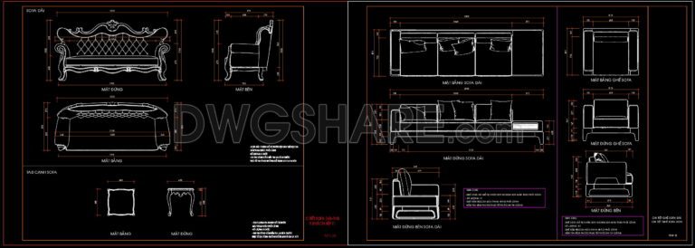 337. Free Download CAD drawings of the technical details of various ...