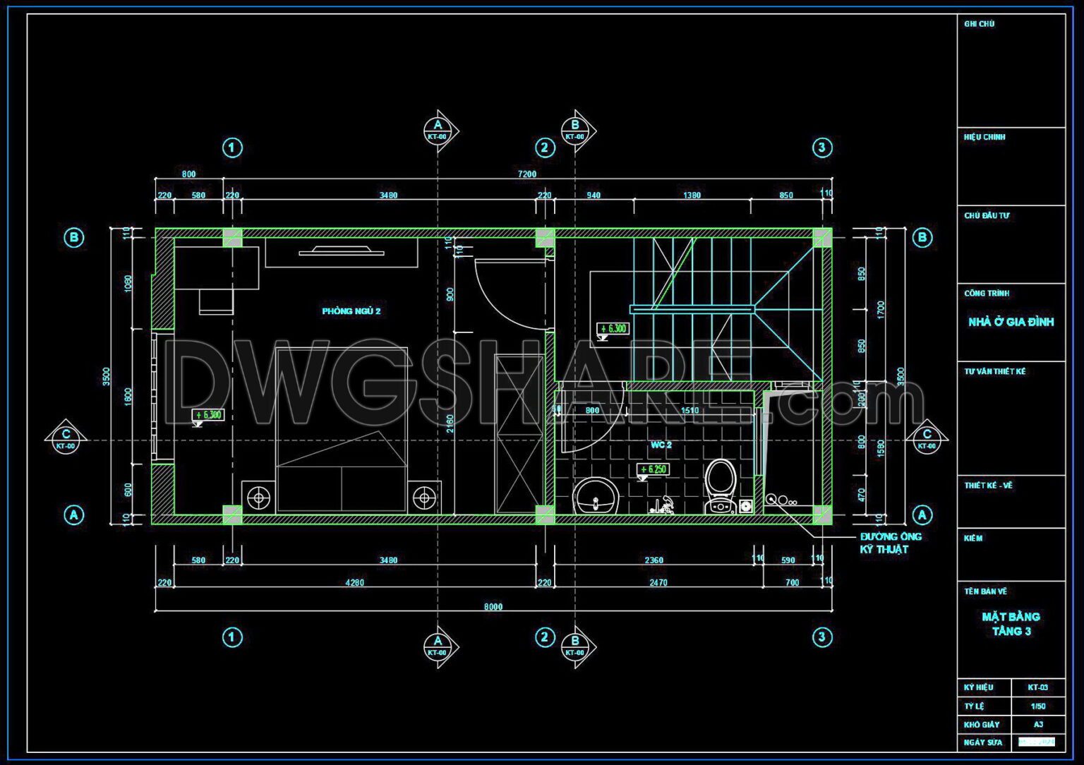 367. Download CAD Design Drawings for a 7-Story House with Dimensions 3 ...