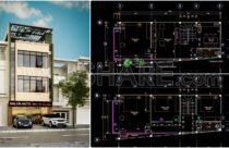 90.Autocad Drawings Of Rest huts For Download