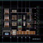 374. Download CAD Design Drawings for a 4-Story House with Dimensions ...