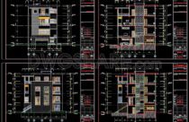 Plaza cultural Layout Plan AutoCAD File DWG