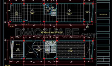 12.Multi function hall AutoCAD File DWG