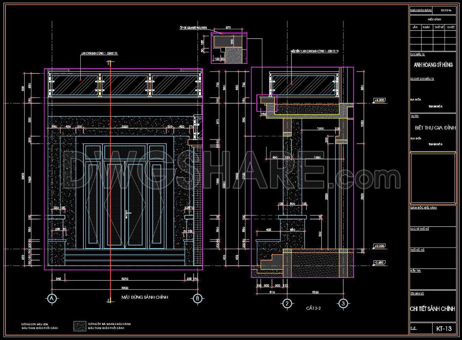 512. Free download of CAD drawings with detailed architectural designs ...