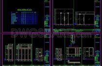 79.Autocad Drawings Of Pile Cap Layout and Sections Details For Download
