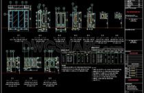 81.Drawer Cabinet AutoCAD blocks free download