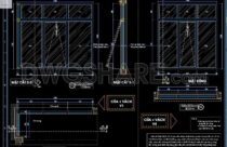 283. Free download the luxurious Italian Minotti sofa CAD block library