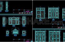 124.Indian Pattern Cad Blocks Free Download