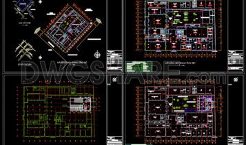 89.Detailed Drawings Of Modular Kitchen In Autocad File