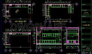 Kitchen CAD Blocks Free Download – High-Quality DWG Files