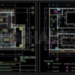 141. Detailed CAD drawings for the ceiling layout design of a 3-story ...