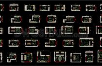 92.Ceramic Tiling CAD Drawings