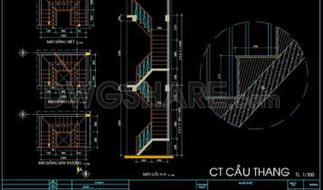 275. Download detailed CAD drawings of townhouse stairs