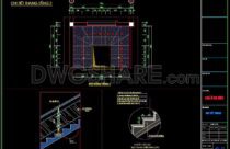 156.Flooring Tiles Layout Plan Free AutoCAD drawings