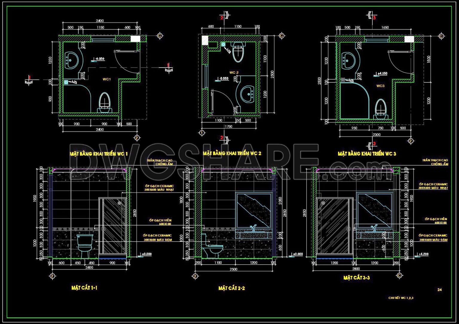 265. Free download of CAD technical drawings for the construction of ...