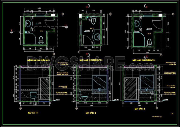 265. Free download of CAD technical drawings for the construction of ...