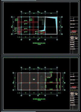 268. Structural Drawings Of 4-Story House A Complete Project 7.2m x 18m ...