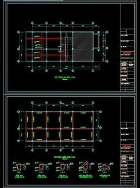 268. Structural Drawings Of 4-Story House A Complete Project 7.2m x 18m ...